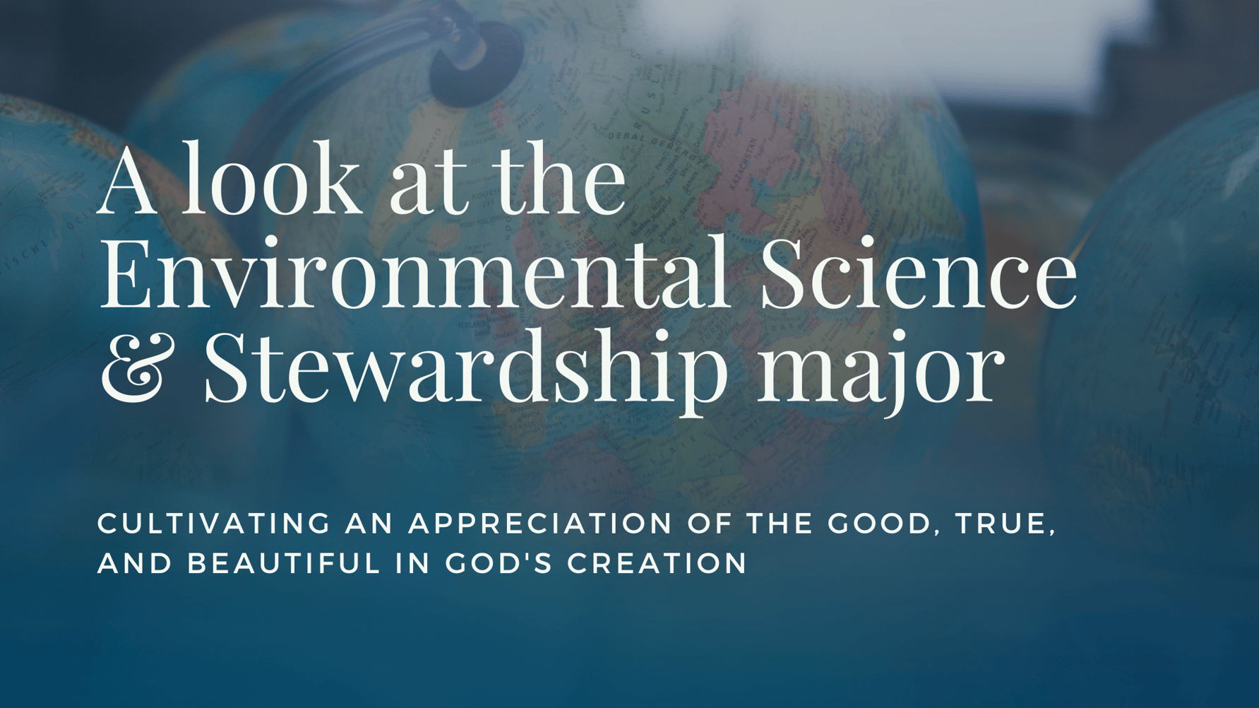 Filling a desperate need: a look at the Environmental Science ...