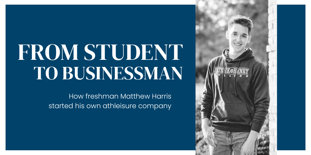 How PHC freshman Matthew Harris started his own athleisure company