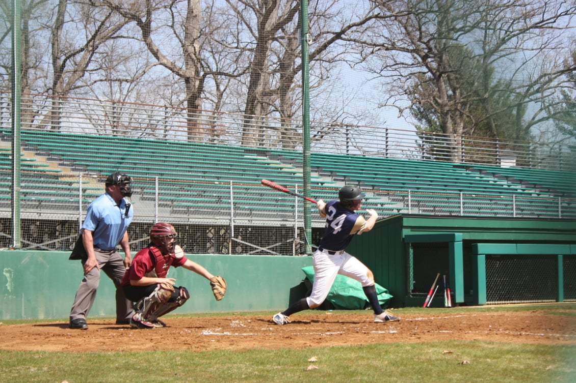 PHC's baseball club wins first-ever home game