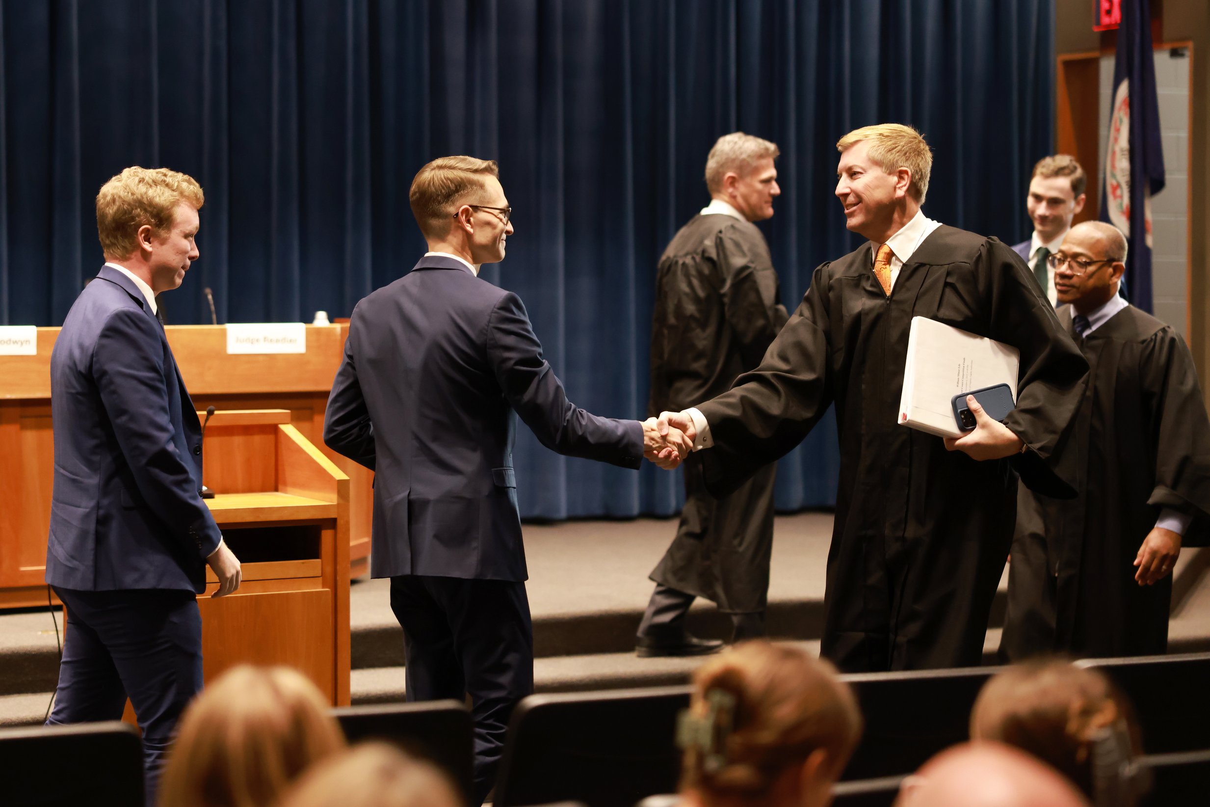 PHC alumnus David Bainbridge wins UVA Law Moot Court tournament