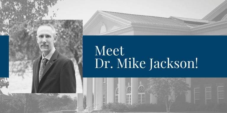 Meet PHC's New Associate Professor of Biology: Dr. Mike Jackson