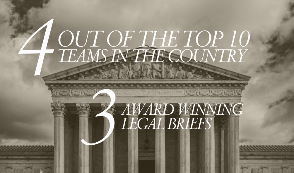 PHC finishes moot court season with 4 out of the top 10 teams in the nation
