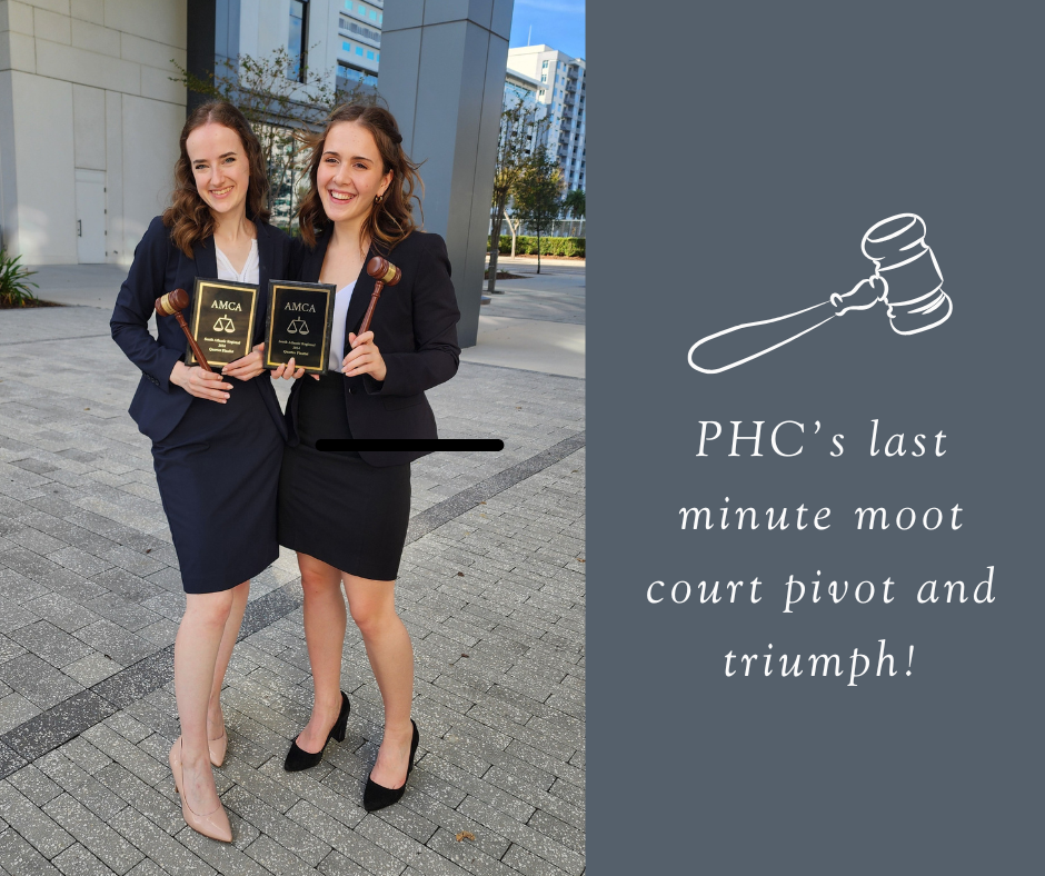 Moot Court: PHC teams march onward to nationals