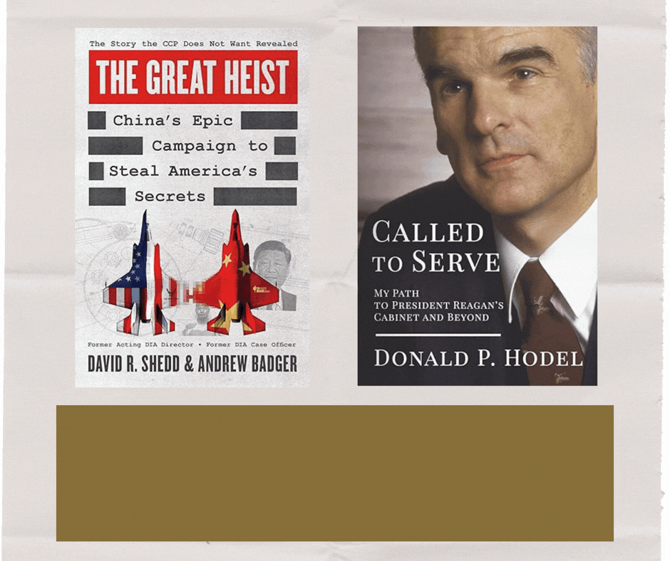 PHC supporters David Shedd and Don Hodel release new books