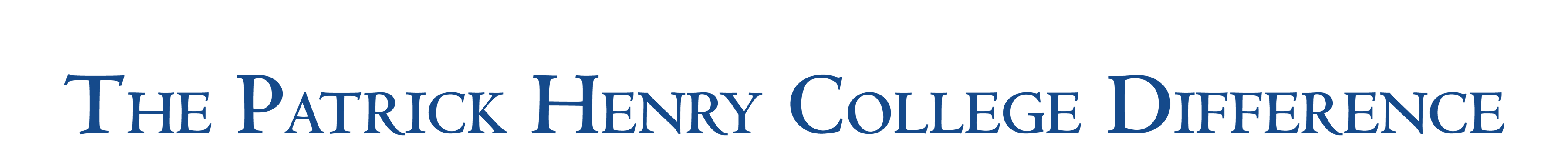 Patrick Henry College | Conservative Christian College