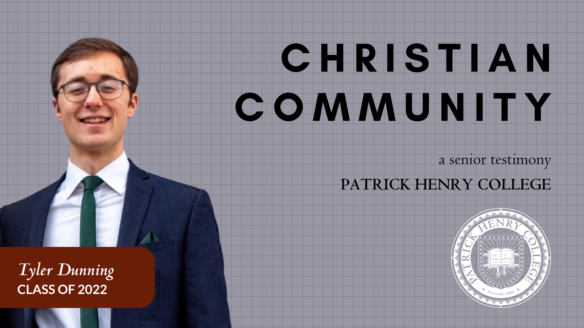 Our Christian Community | Tyler Dunning